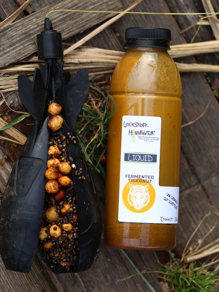 Fermentiertes Tigernuss Liquid für Karpfen | Lockstoff-Manufaktur ...