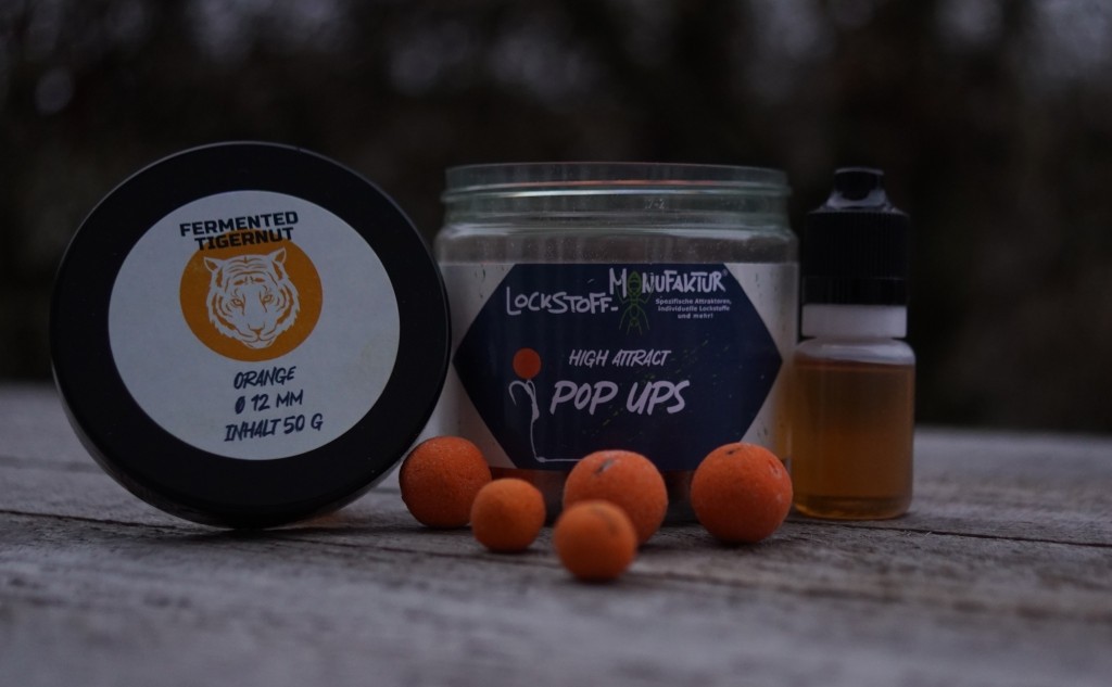 Fermented Tigernut Pop Ups orange für Karpfen Jetzt bestellen! | Lockstoff-Manufaktur ...