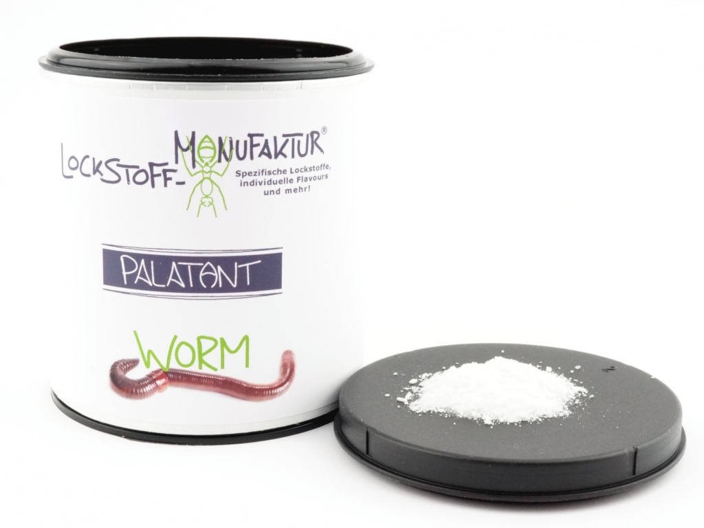 Palatant Worm für Boilies | Lockstoff-Manufaktur ...spezifische ...
